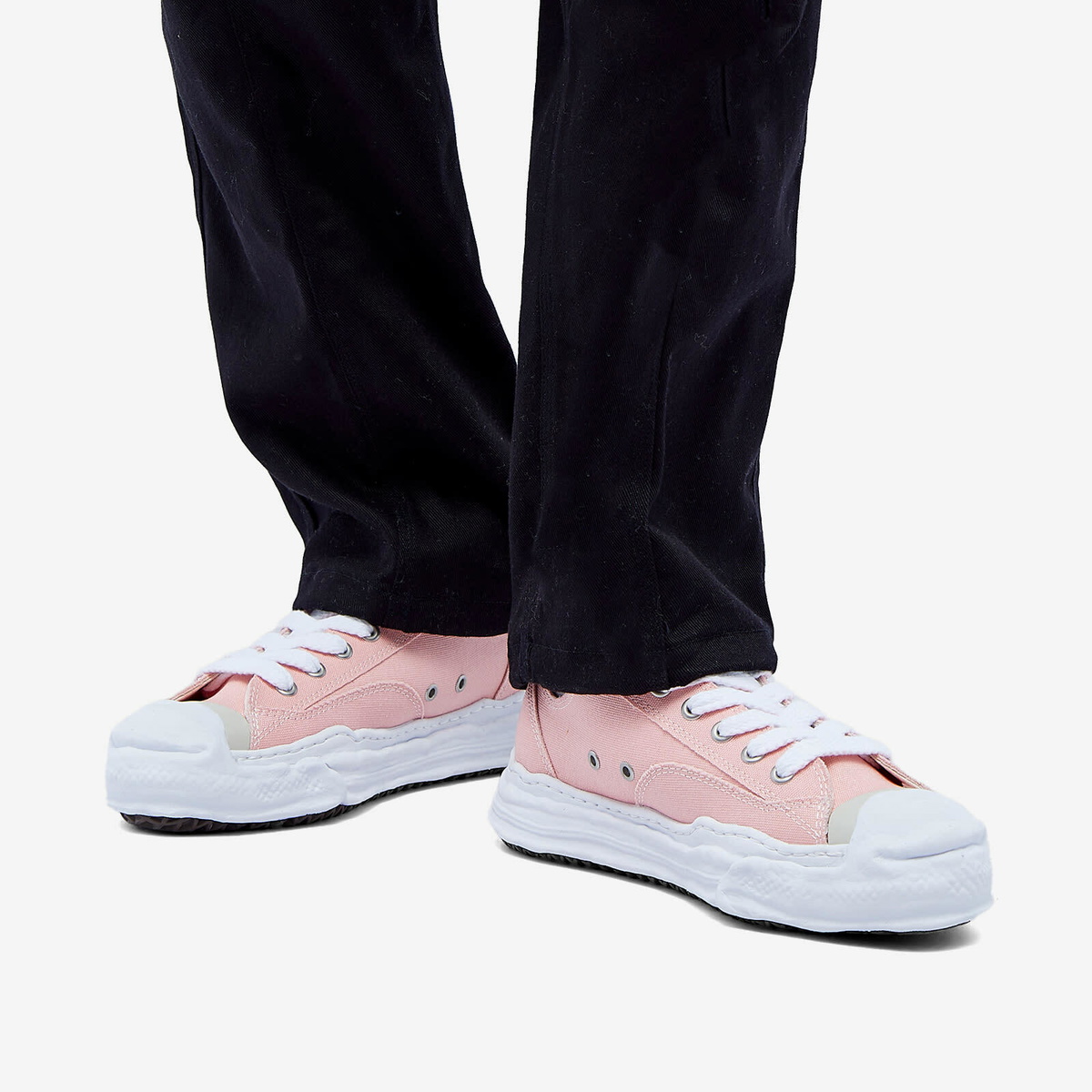 Maison MIHARA YASUHIRO Men's Hank Low Sneakers in Pink Maison MIHARA ...