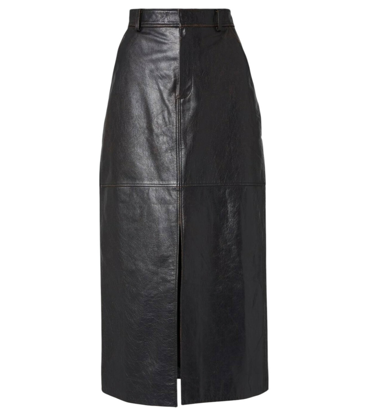 Self-Portrait Leather pencil skirt Self-Portrait