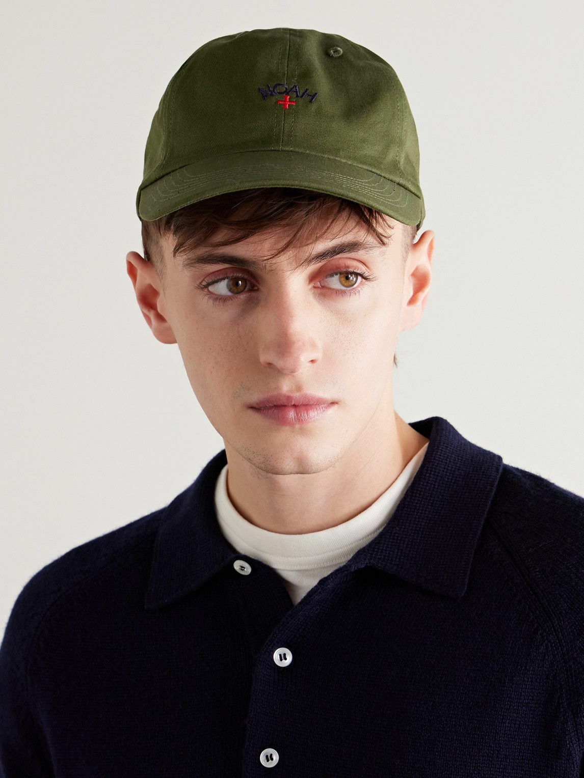 Noah - Core Logo-Embroidered Cotton-Twill Baseball Cap Noah NYC