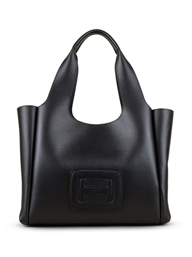HOGAN - H-bag Leather Shoulder Bag Hogan