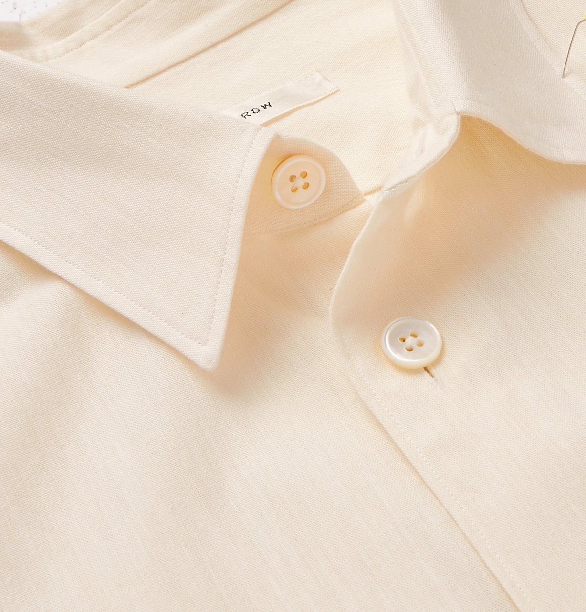 The Row - Gerald Cotton and Wool-Blend Shirt - Cream The Row