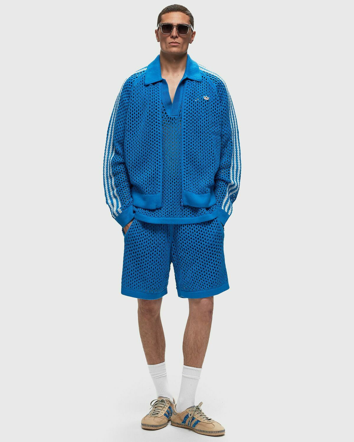 Adidas X Clot C Sst Tracktop Blue Track Jackets adidas