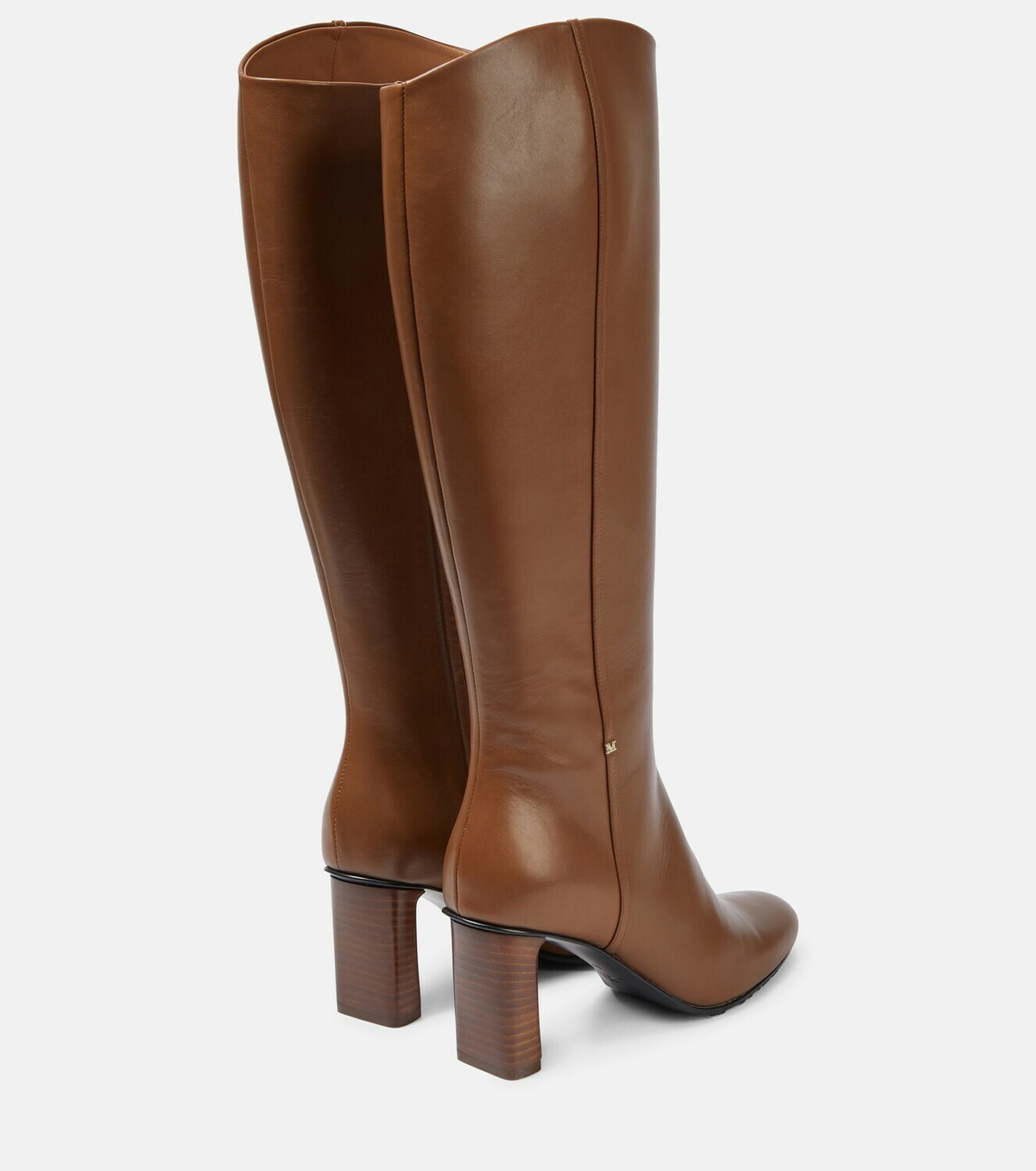 Max Mara - Leather knee-high boots Max Mara