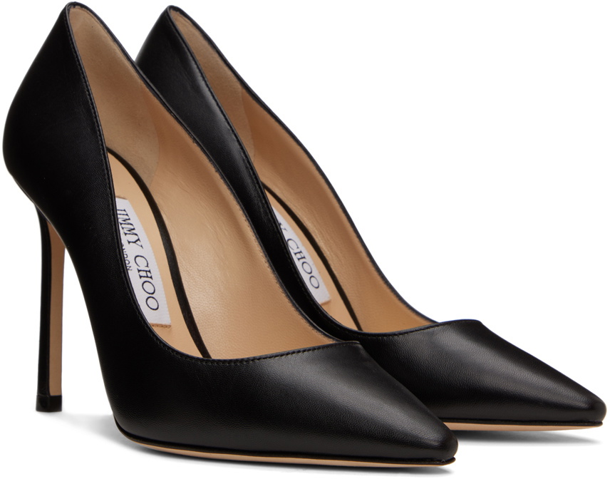 Jimmy Choo Black Romy 100 Heels Jimmy Choo