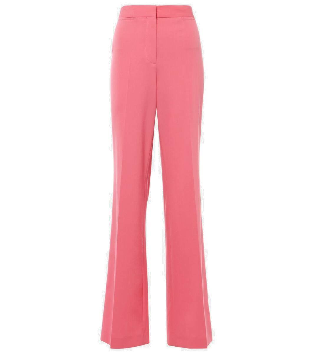 Stella McCartney Iconic high-rise wool-blend flared pants Stella McCartney