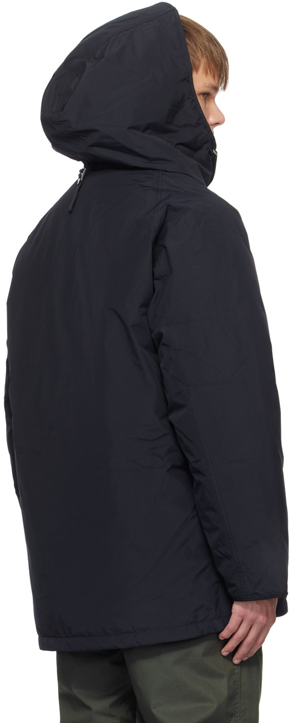 nanamica Navy Waterproof Down Coat Nanamica