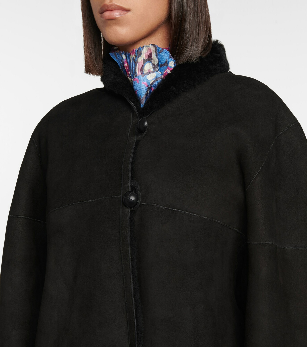 Isabel Marant - Abazoe shearling coat Isabel Marant