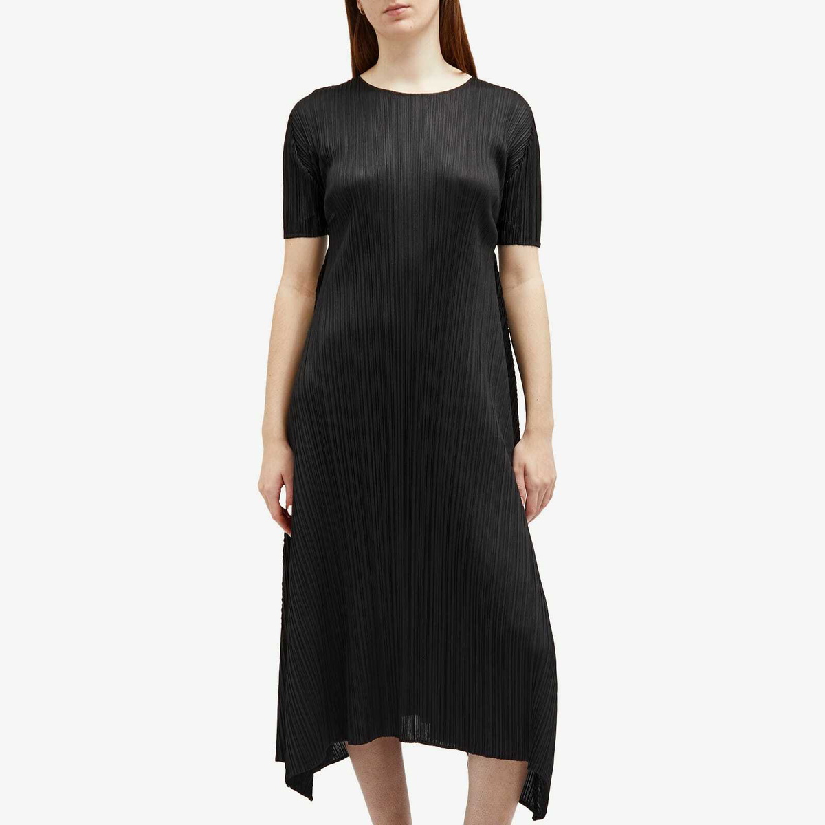 Pleats Please Issey Miyake Women's Dress in 15-Black Pleats Please ...