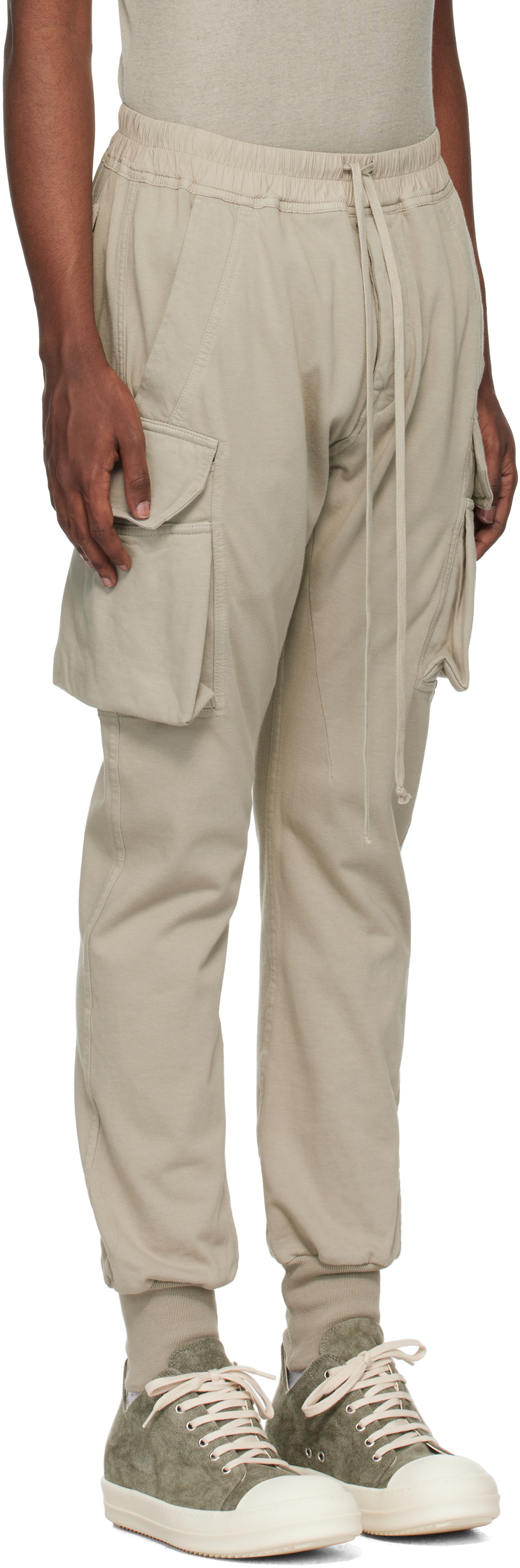 Rick Owens DRKSHDW Off-White Porterville Mastodon Cut Cargo Pants Rick ...