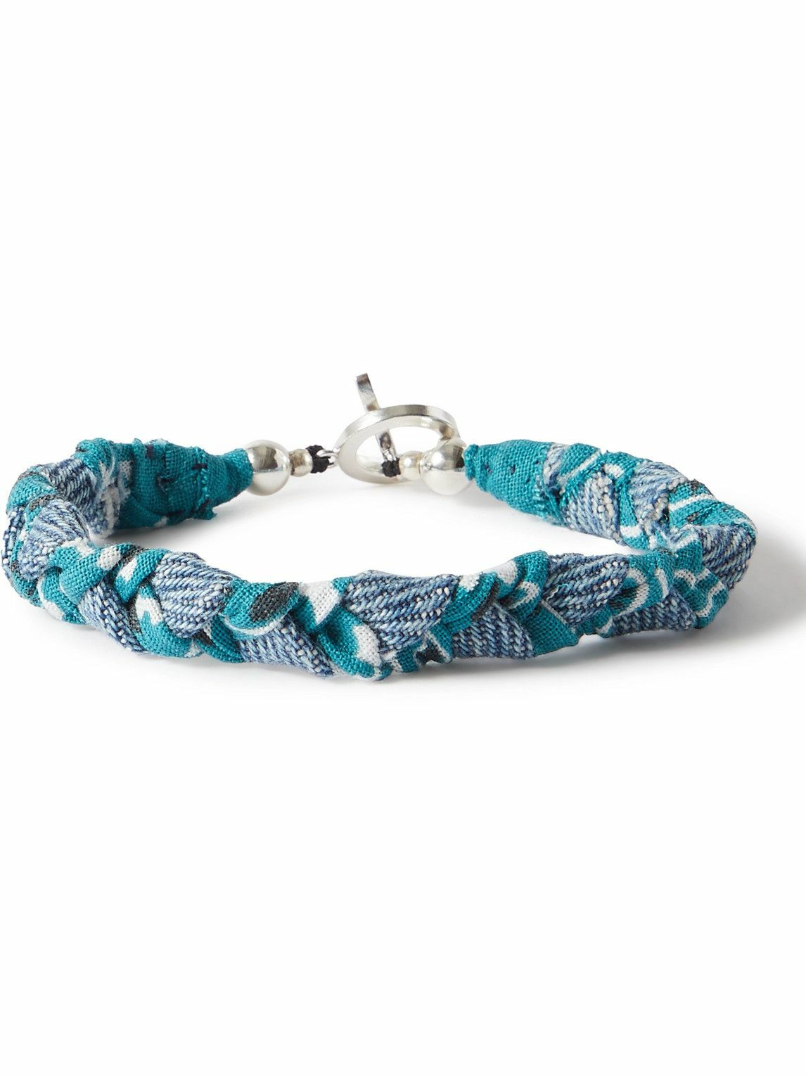 Mikia - Bandana Cotton Bracelet - Blue Mikia