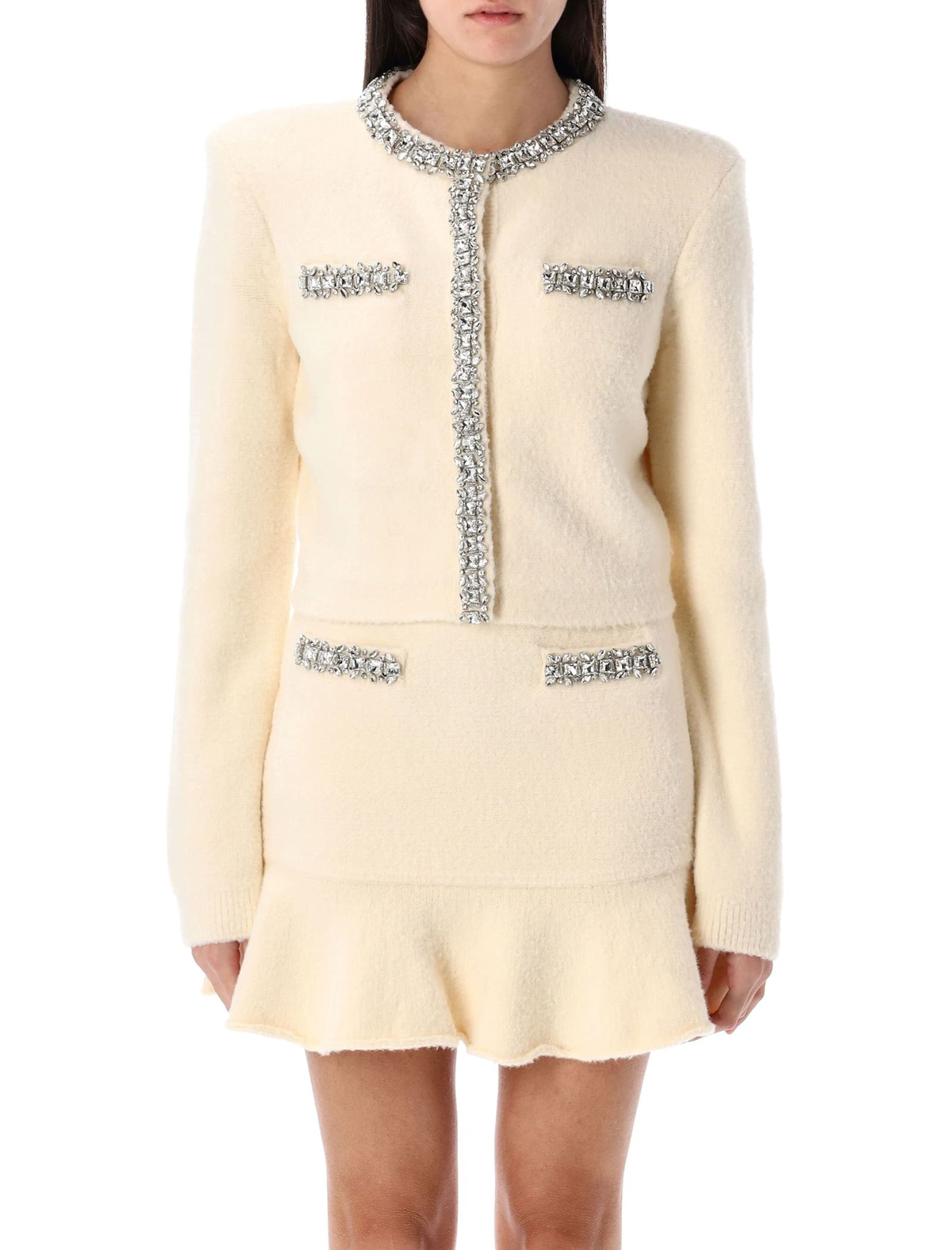 self-portrait Soft Knit Cardigan Self-Portrait