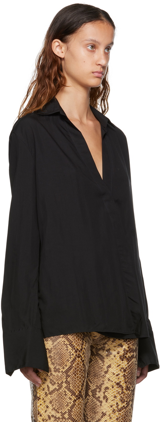 Saks Potts Black Irene Shirt Saks Potts