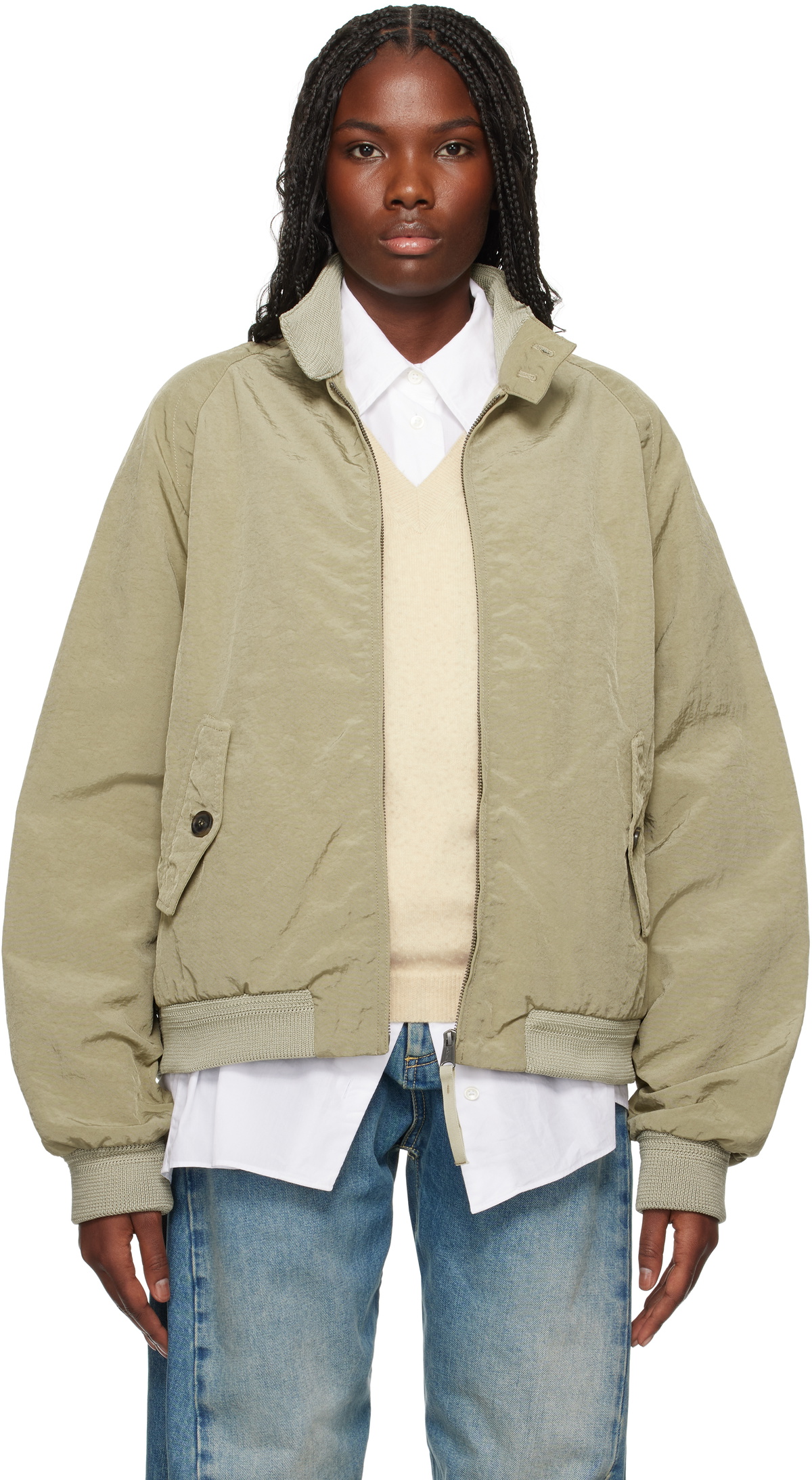 Maison Margiela Khaki Sports Jacket Maison Margiela