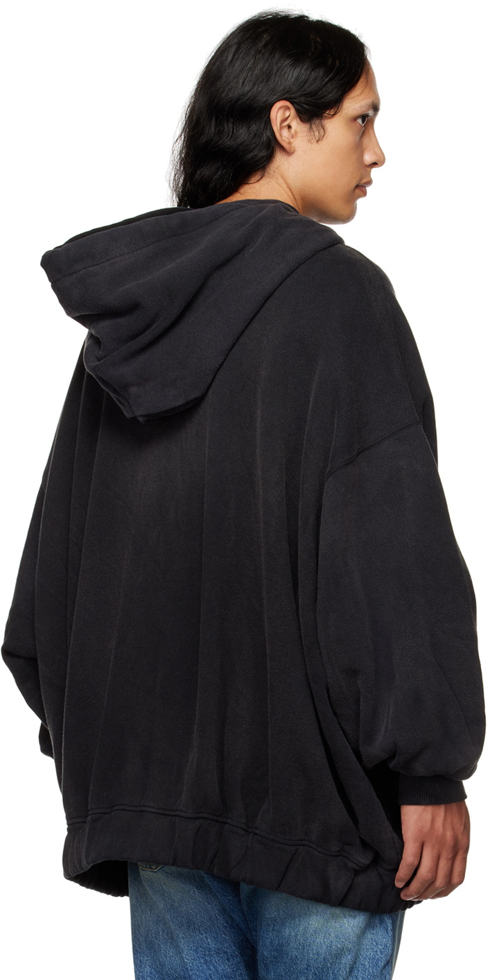 R13 Black Jumbo Hoodie R13