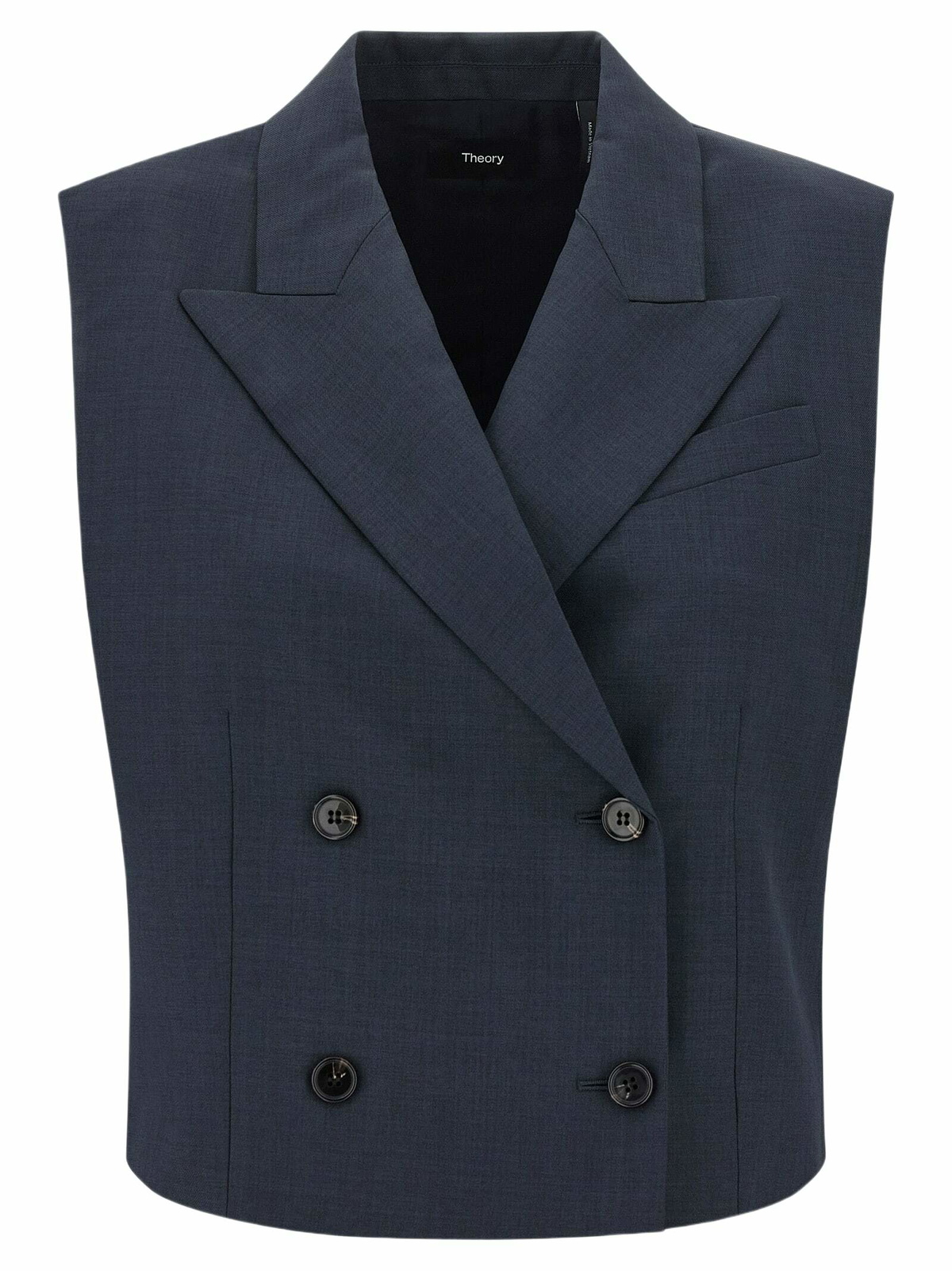 Theory Double-breasted Vest Theory