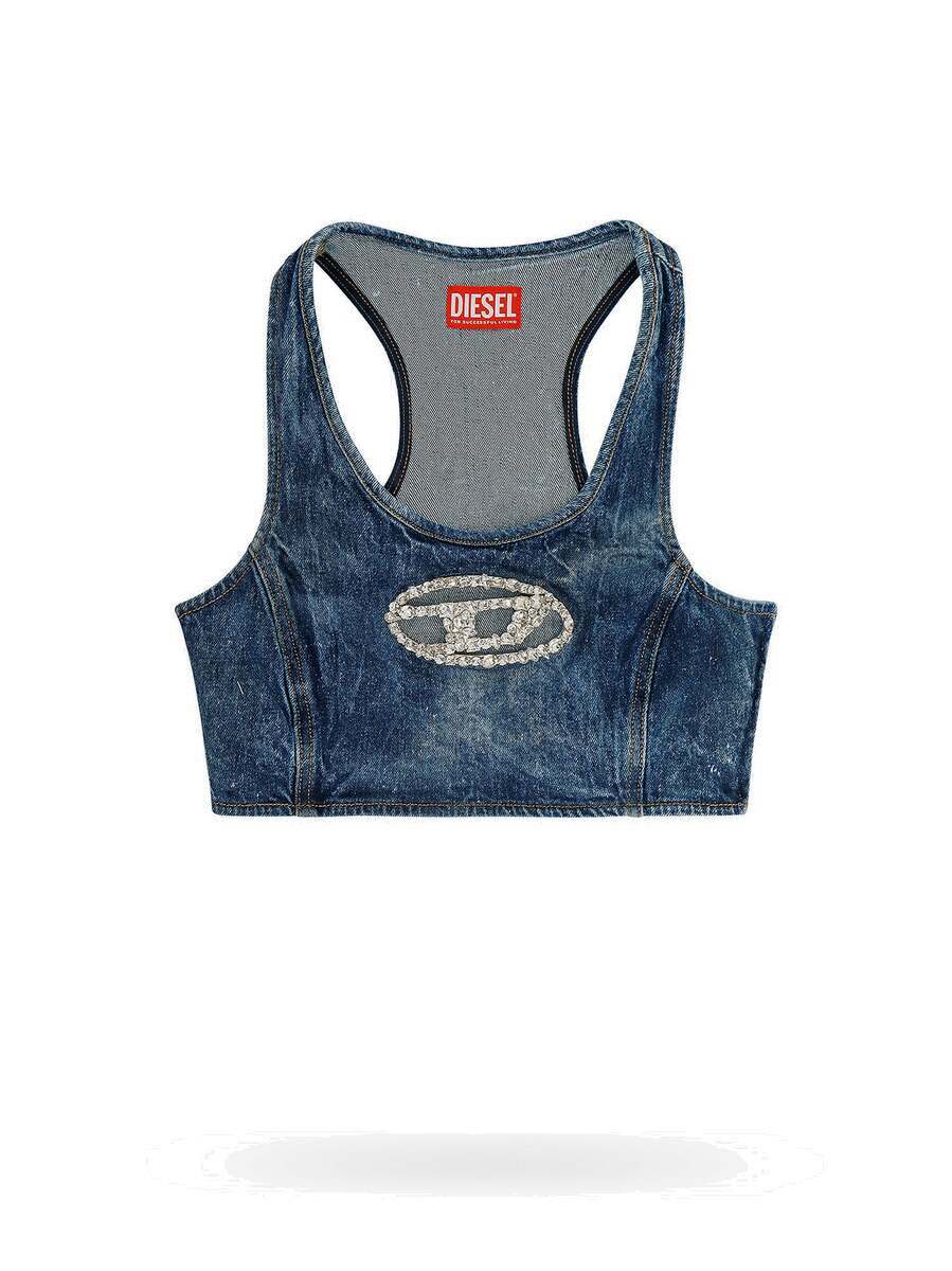 Diesel Top Blue Womens Diesel