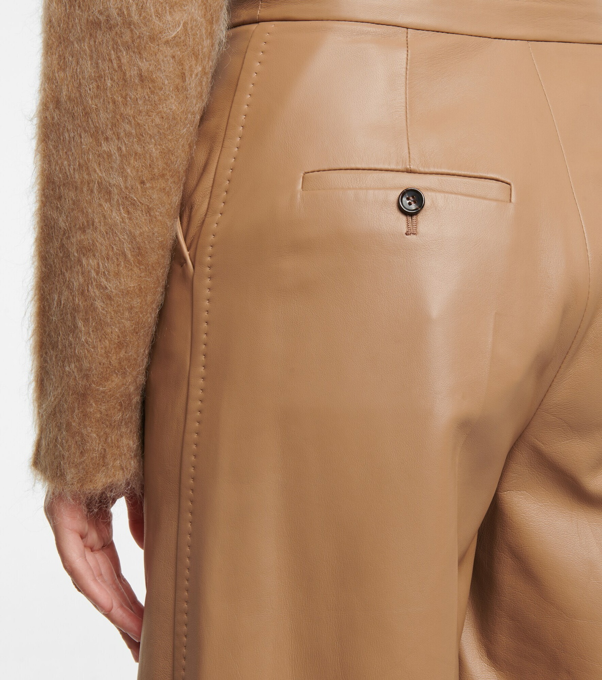 Max Mara - Calte leather culottes Max Mara