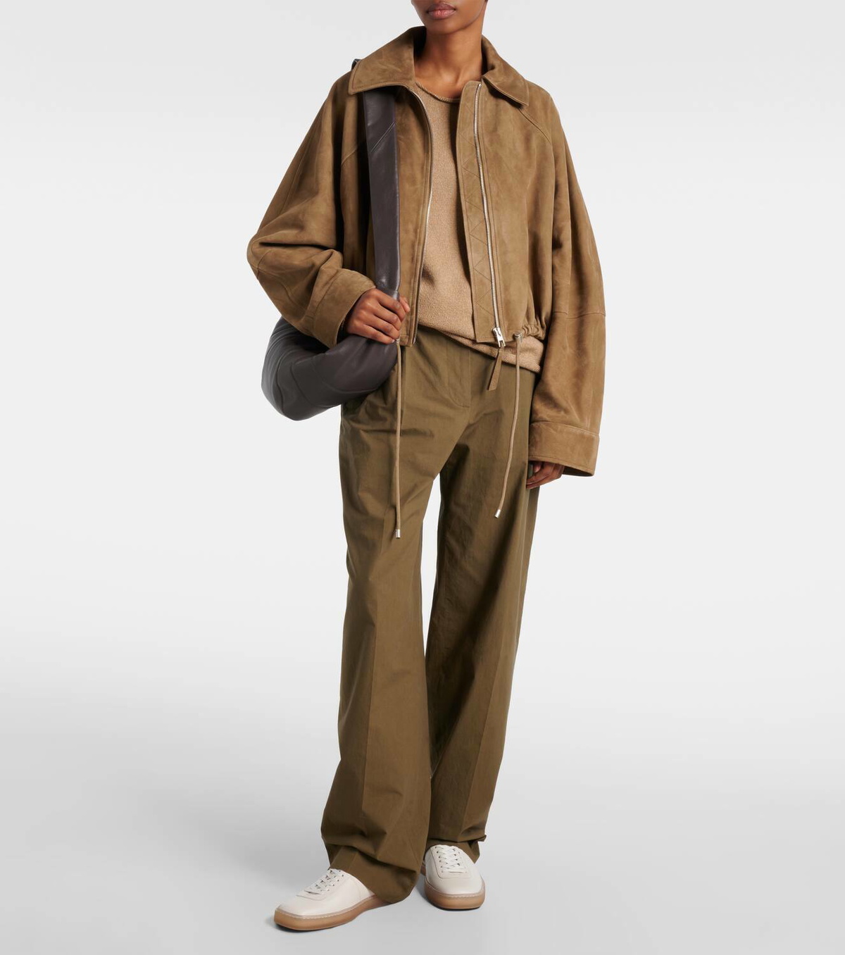 Lemaire Linoleum leather low-top sneakers Lemaire