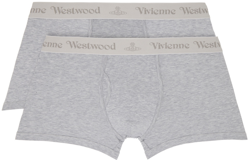 Vivienne Westwood Two-Pack Gray Boxers Vivienne Westwood