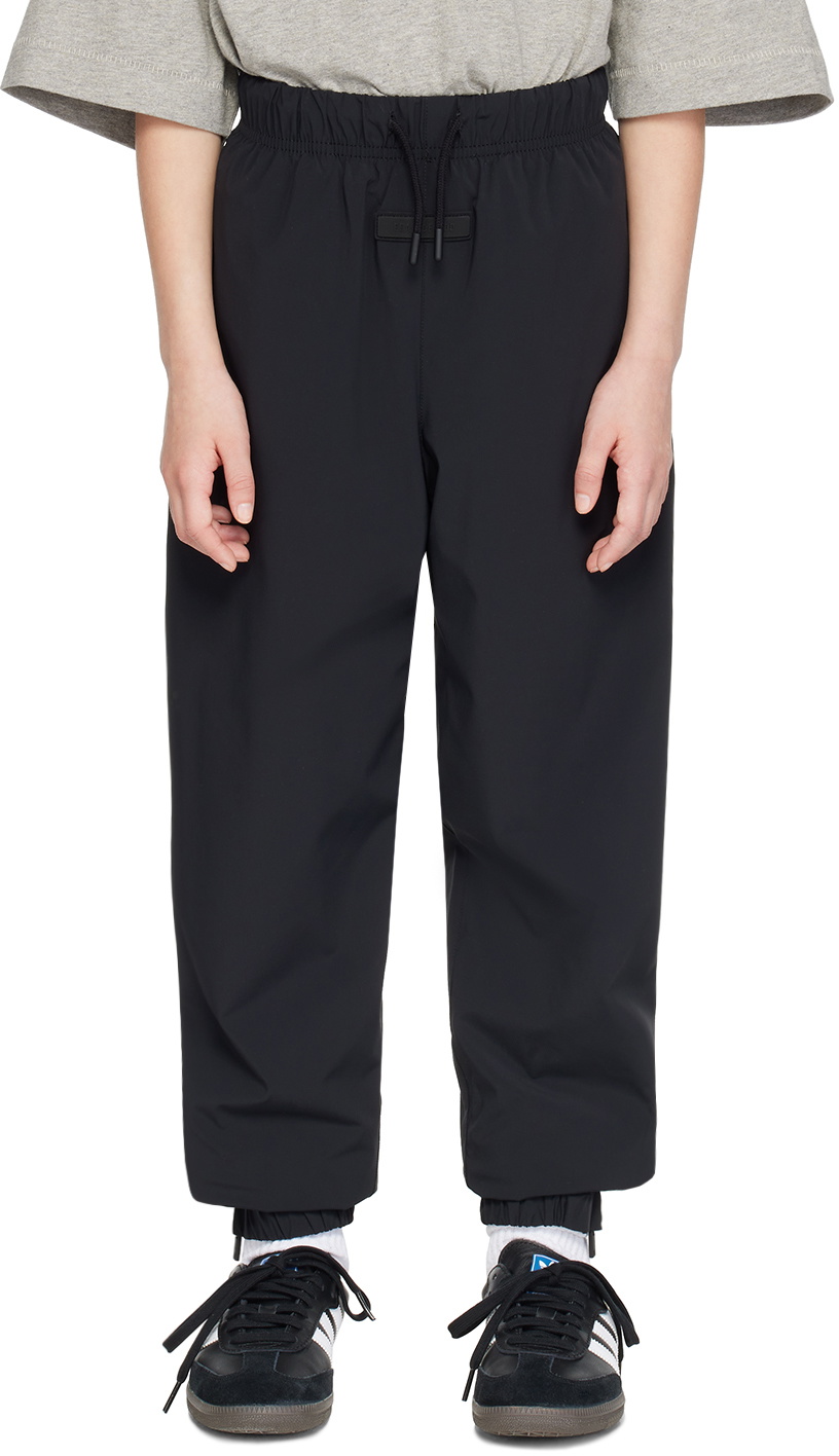 Fear of God ESSENTIALS Kids Black Patch Track Pants Fear Of God Essentials