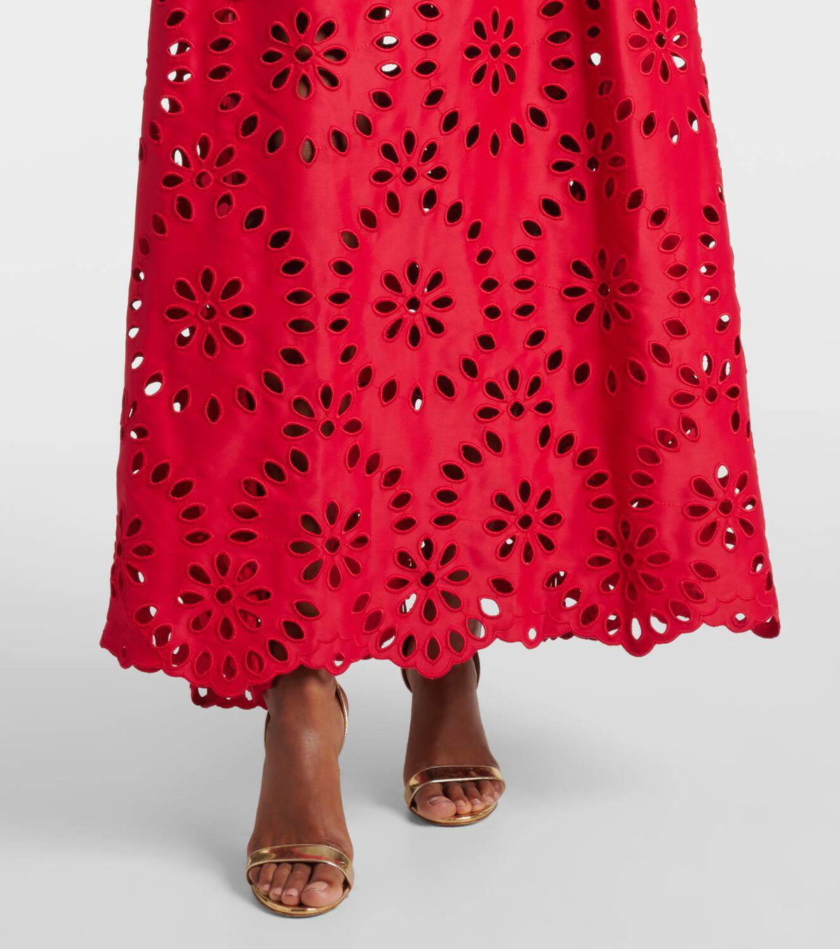Elie Saab Floral embroidered satin gown Elie Saab