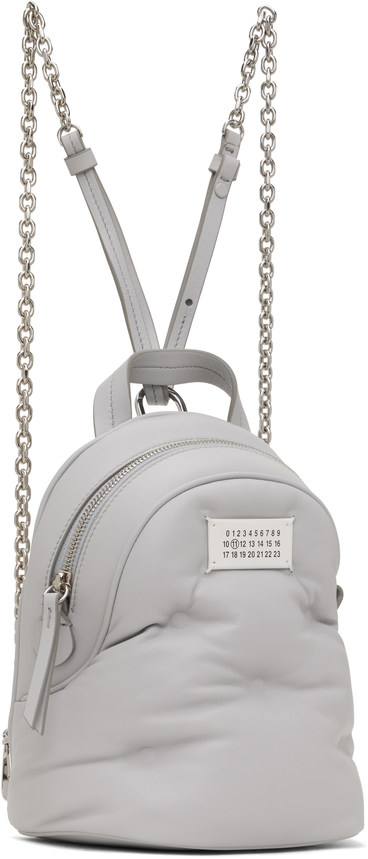 Maison Margiela Gray Glam Slam Backpack Maison Margiela