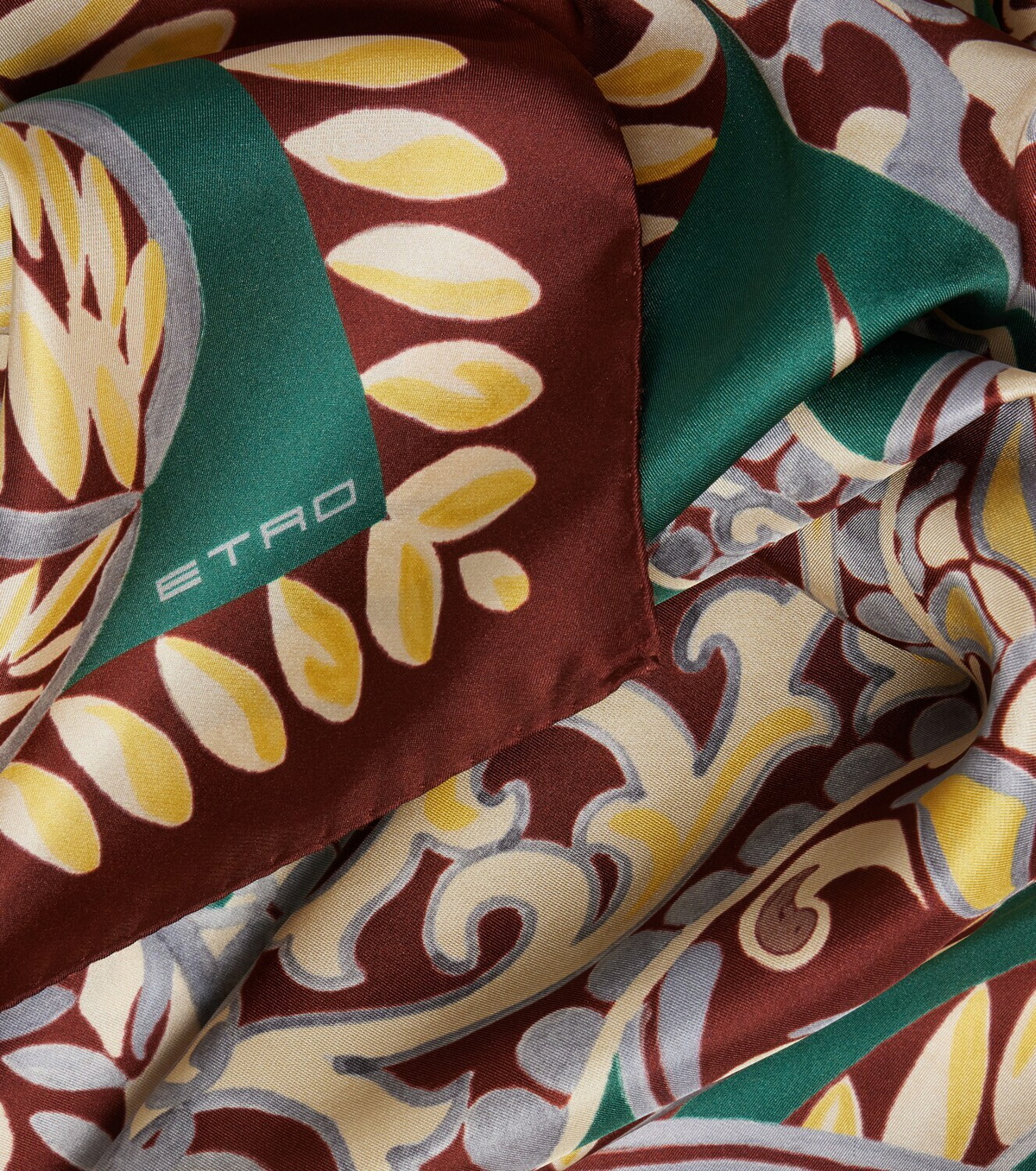 Etro Printed silk scarf Etro