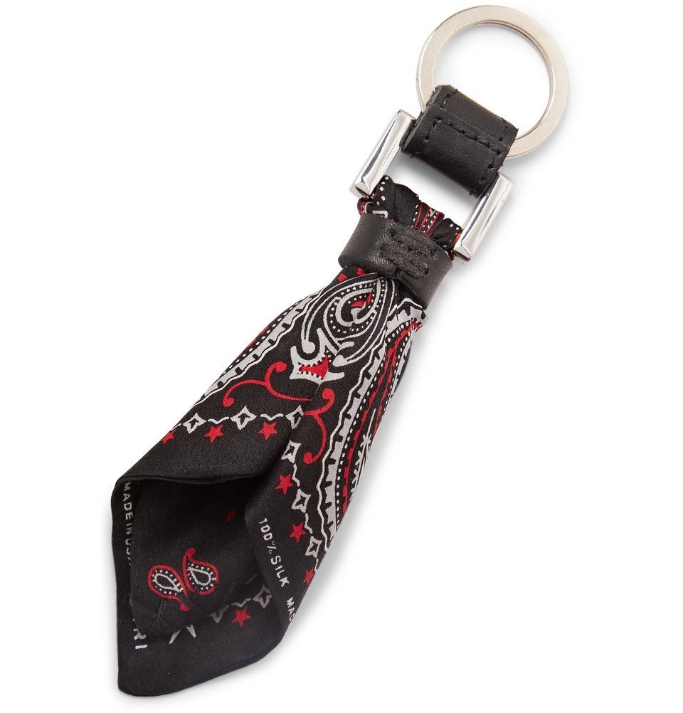 AMIRI - Silk Key Fob - Men - Black Amiri
