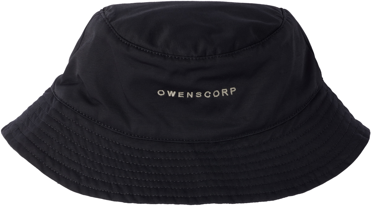 Rick Owens Kids Black Hollywood Gilligan Bucket Hat Rick Owens