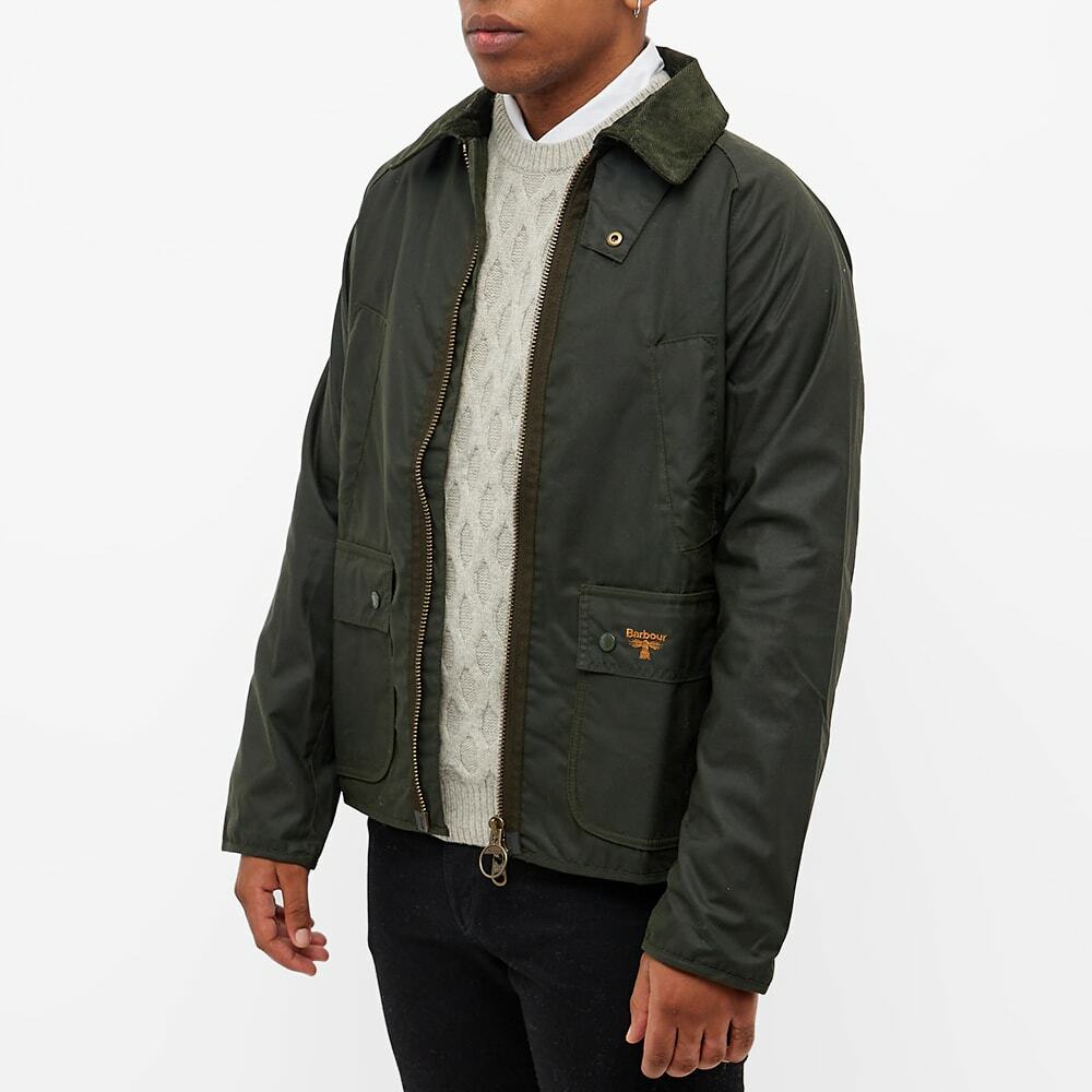 Barbour Men's Beacon Bedale Wax Jacket in Sage Barbour