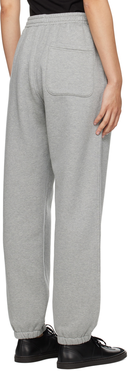 AURALEE Gray High Count Heavy Sweatpants Auralee