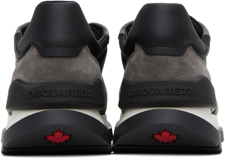 Dsquared2 Black 'Icon' Running Sneakers Dsquared2