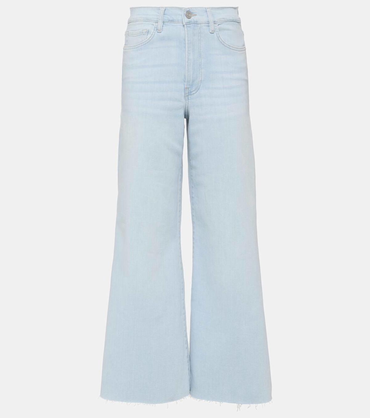 Frame Le Palazzo cropped wide-leg jeans Frame Denim