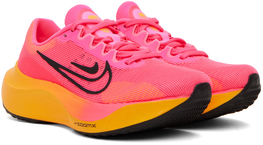 Nike Pink Zoom Fly 5 Sneakers Nike