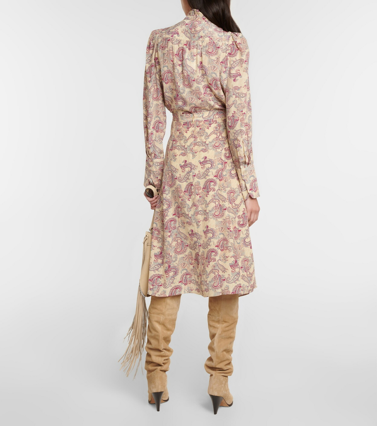 Isabel Marant - Cacia paisley silk midi skirt Isabel Marant