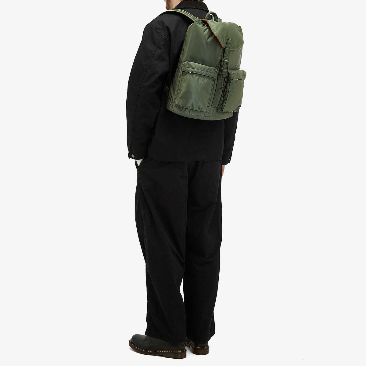 Porter-Yoshida & Co. Tanker Backpack in Sage Green Porter-Yoshida & Co.