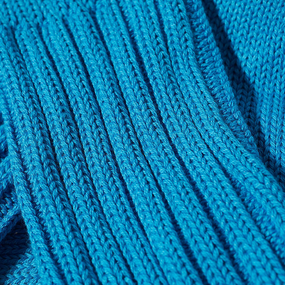 decka Heavyweight Plain Sock in Neon Blue decka