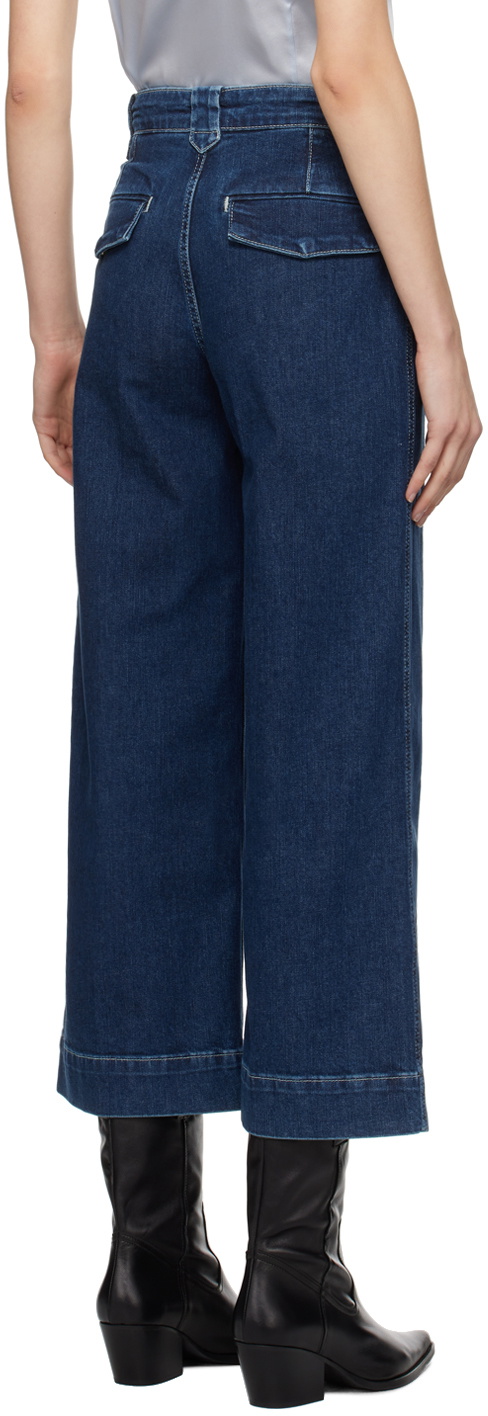 FRAME Navy Utility Jeans Frame Denim