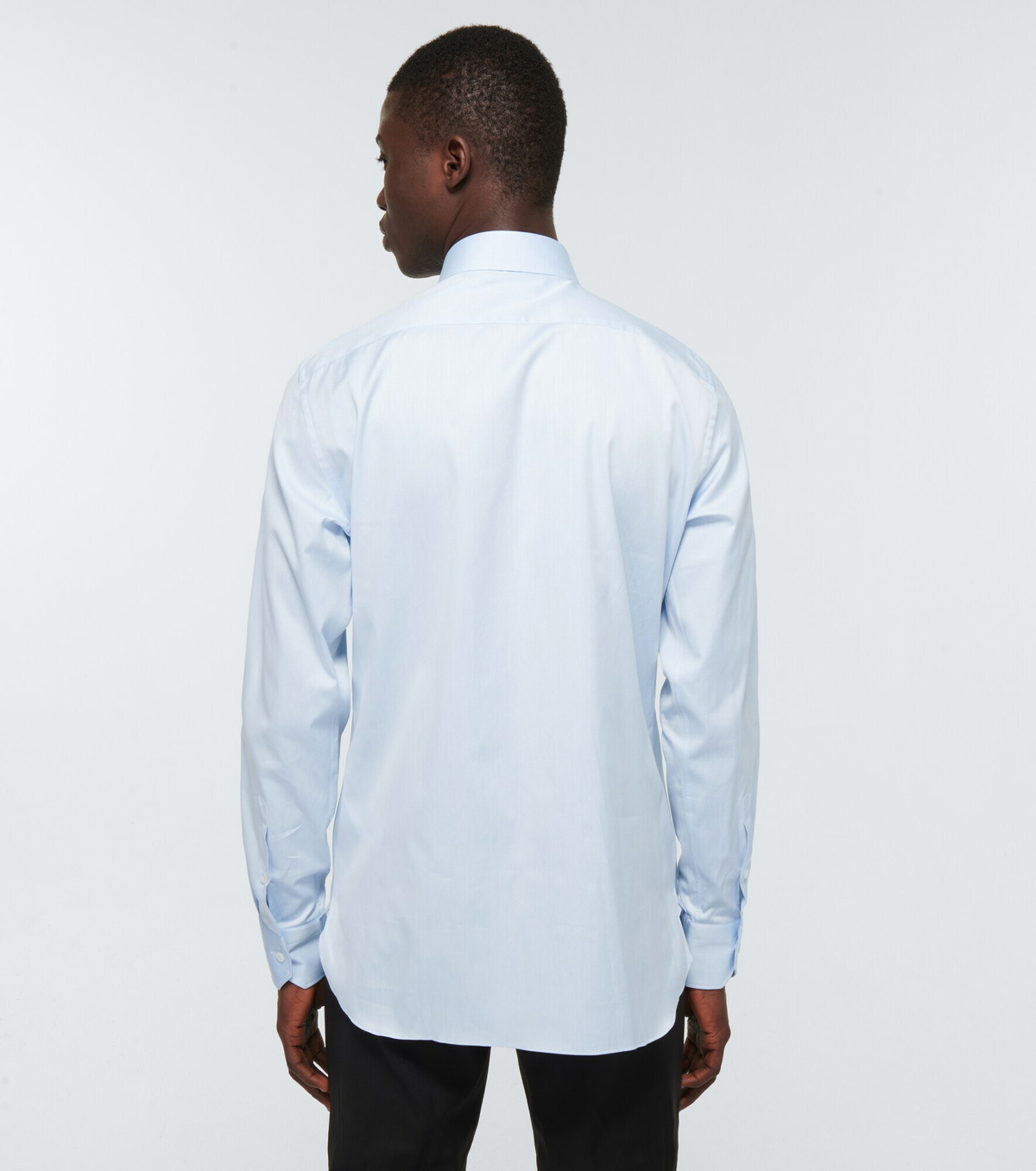 Zegna - Trofeo long-sleeved cotton shirt Zegna