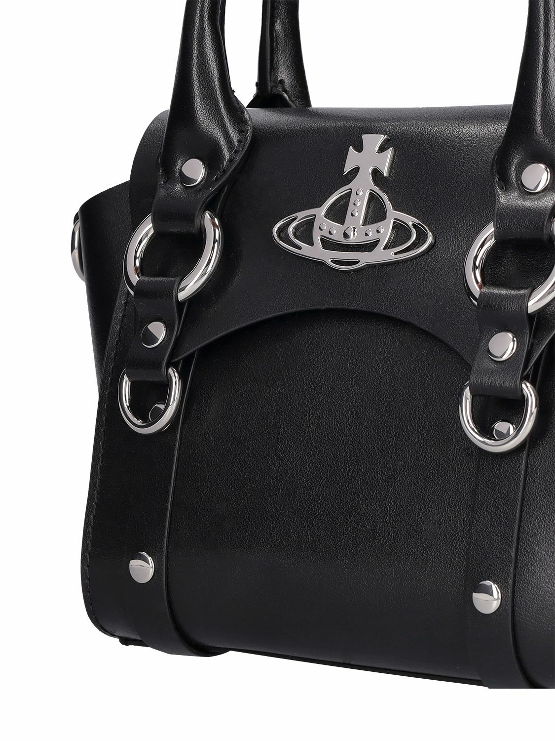 VIVIENNE WESTWOOD - Mini Betty Smooth Leather Top Handle Bag Vivienne Westwood