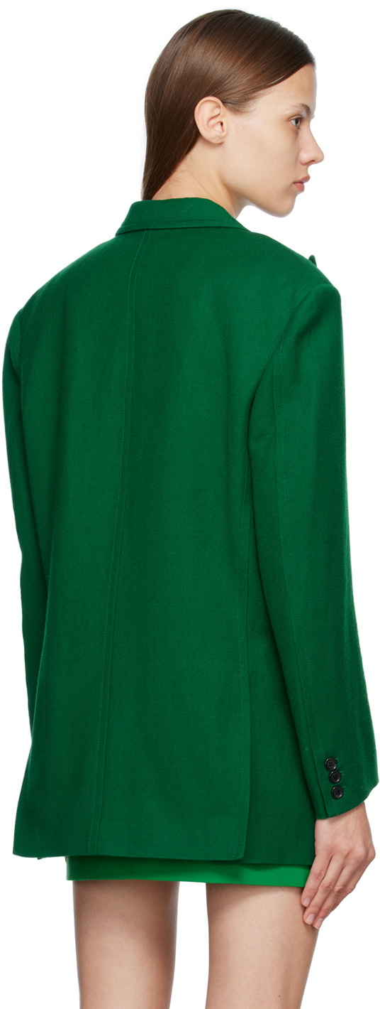 Pushbutton Green Oversized Blazer Pushbutton