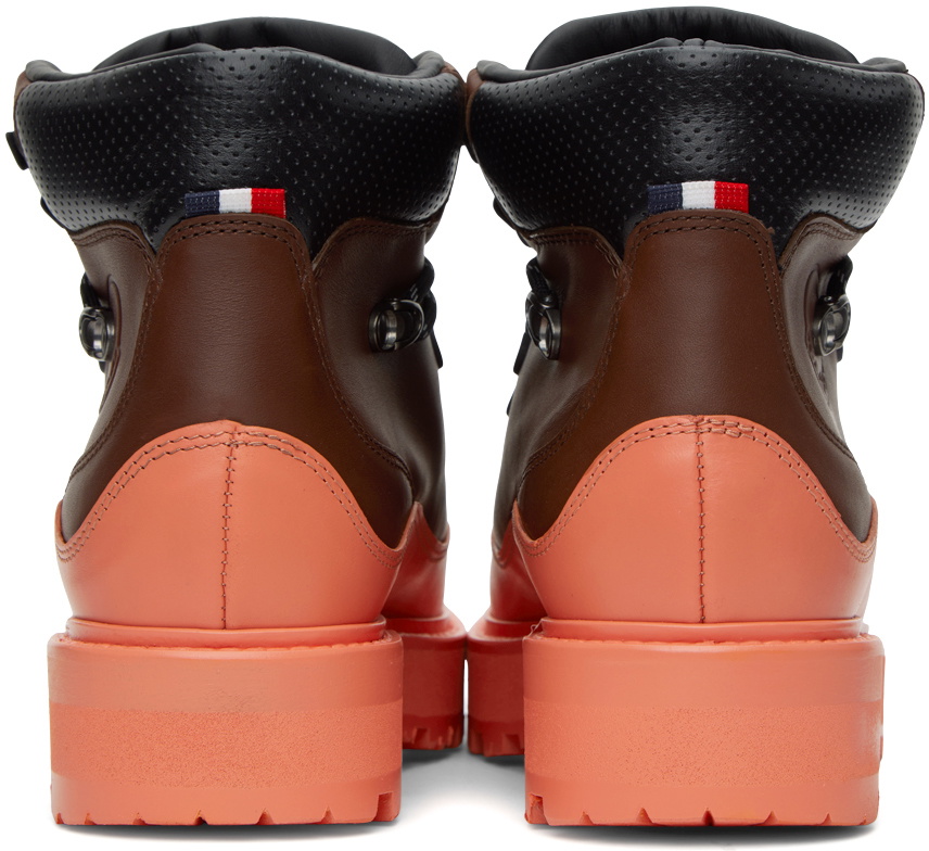 Moncler Genius 8 Moncler Palm Angels Burgundy Peka Trek Boots Moncler ...