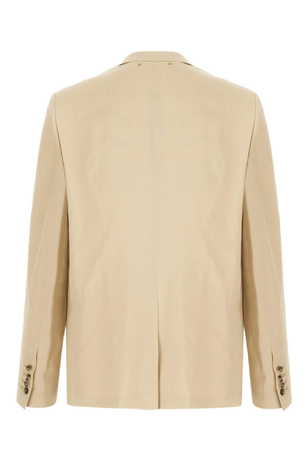 Golden Goose Beige Wool Blend Blazer Golden Goose Deluxe Brand