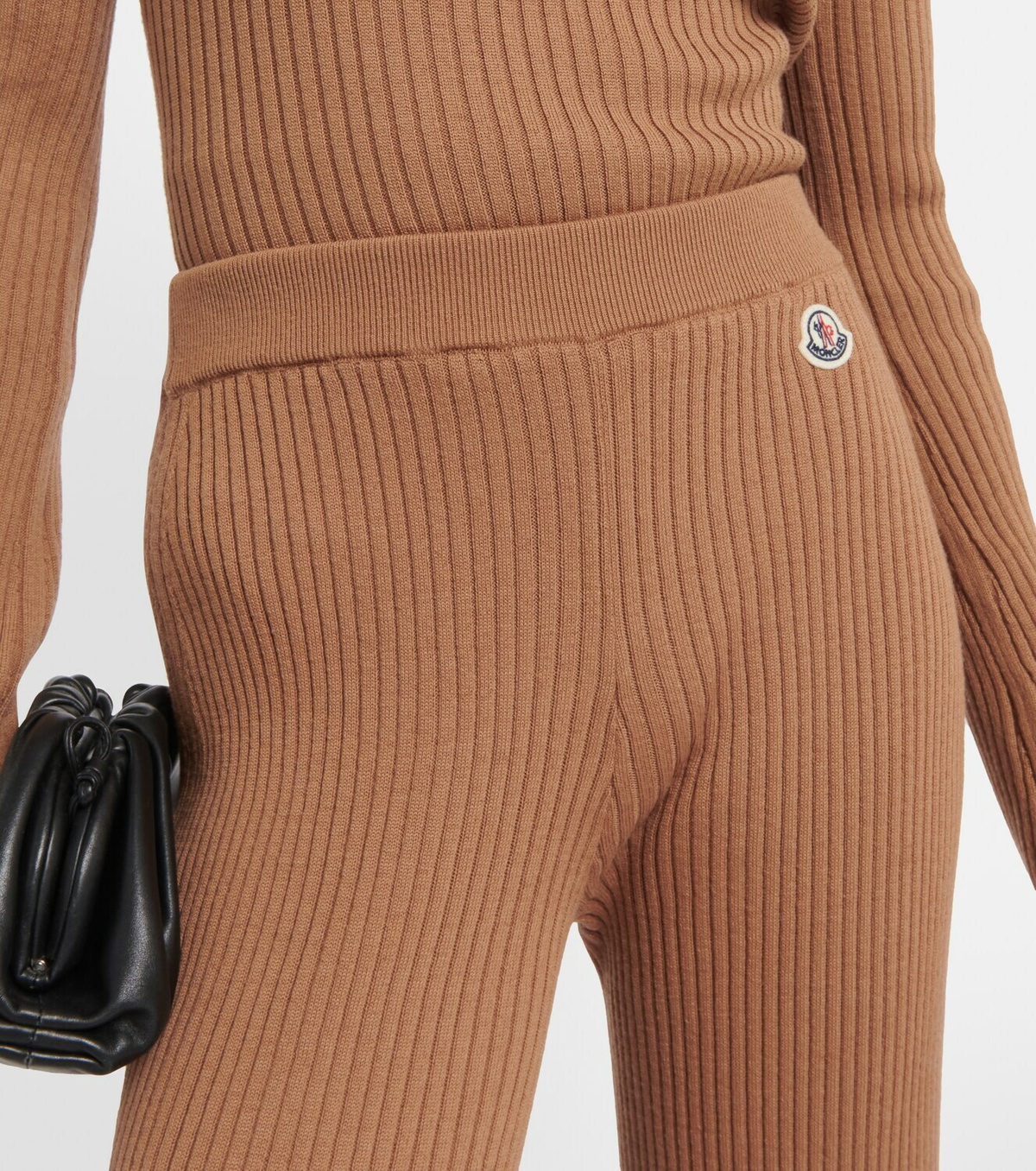 Moncler High-rise wool-blend pants Moncler