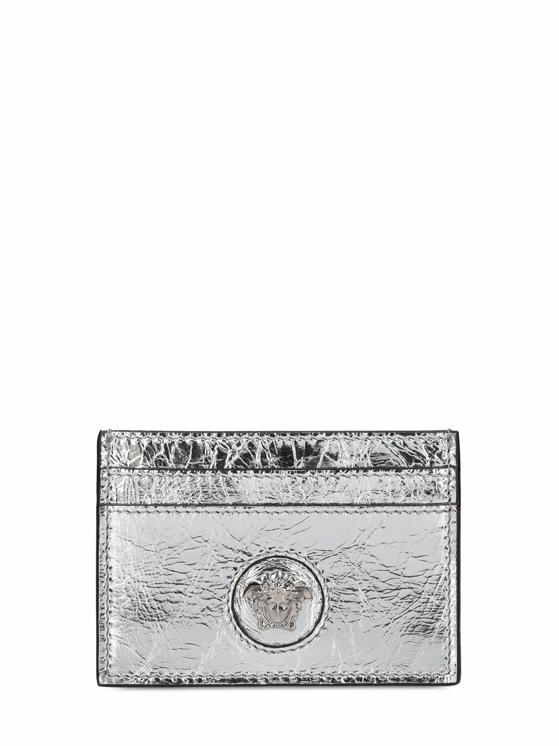 VERSACE - Medusa Leather Card Case Versace