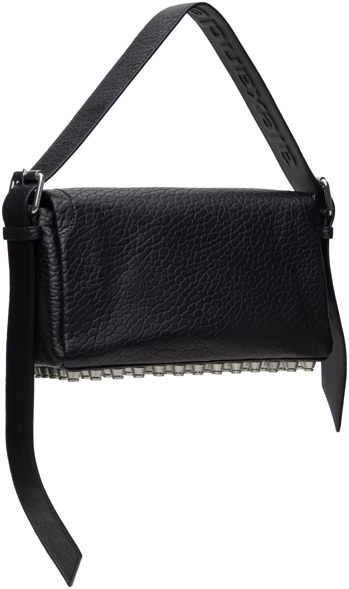 Alexander Wang Black Ricco Medium Flap Bag Alexander Wang