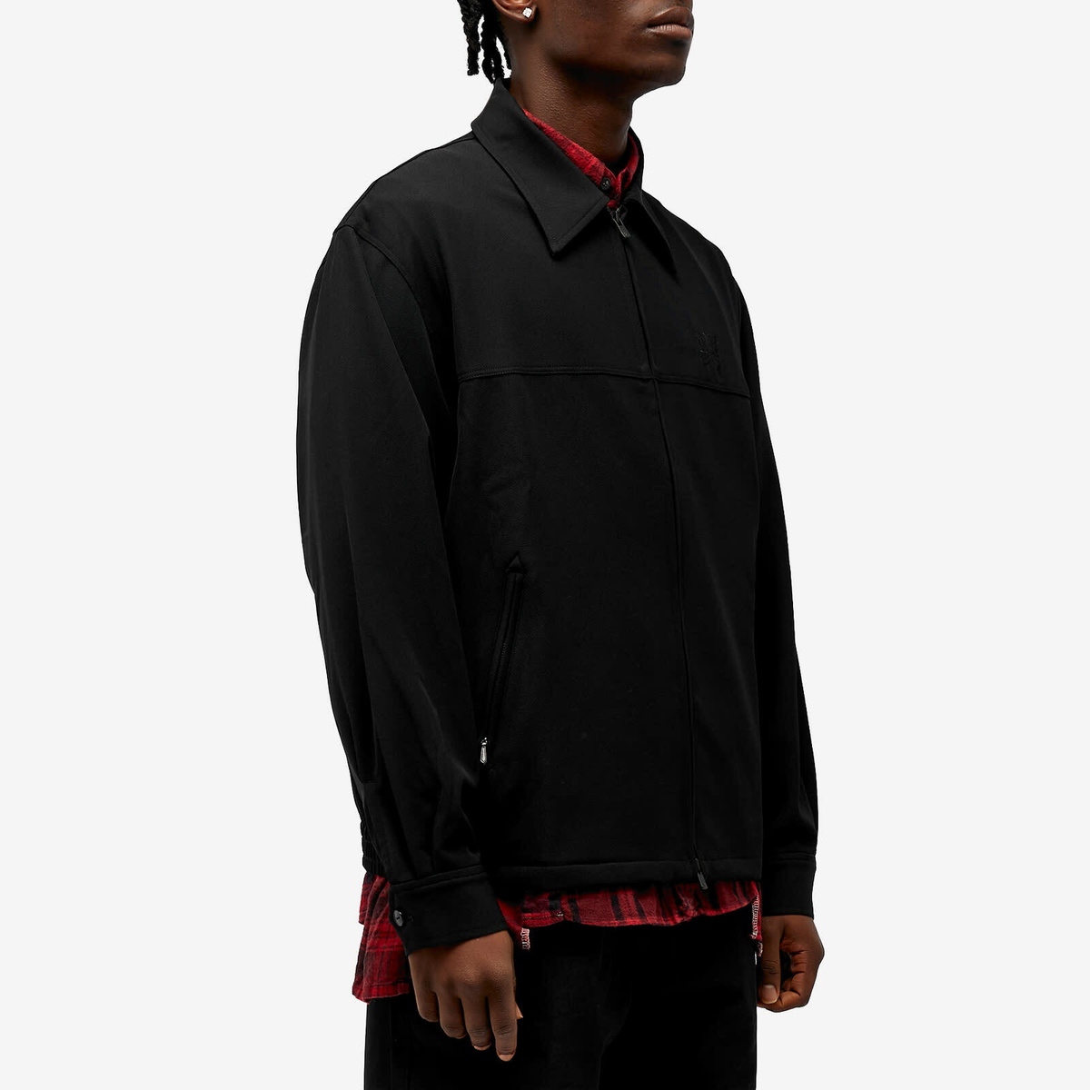 Needles Men's Cavalry Sports Jacket in Black Needles
