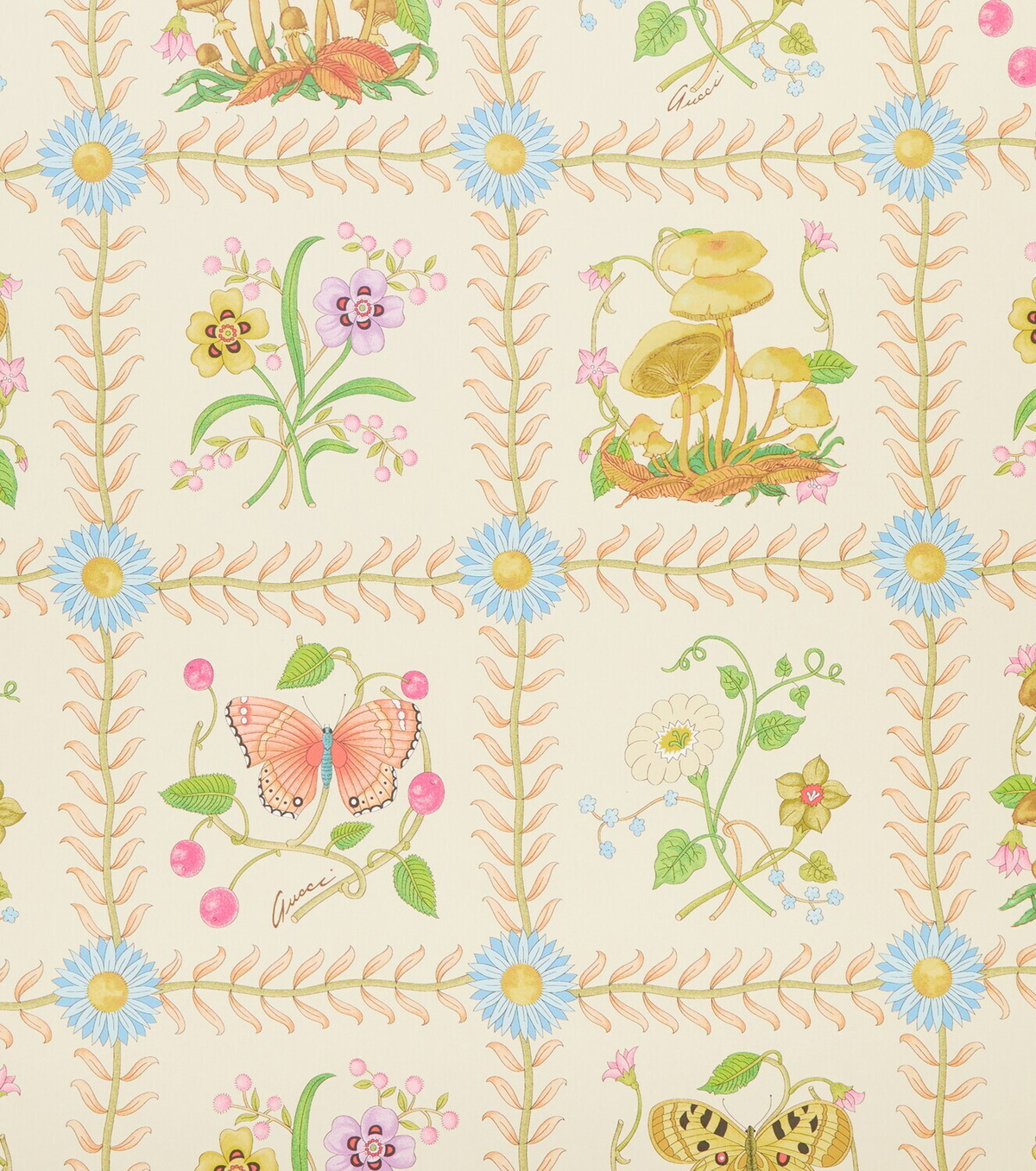 Gucci Butterfly Flower wallpaper Gucci
