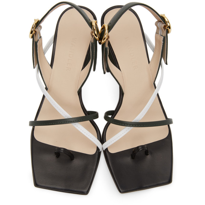 Wandler Green Elza Sandals Wandler