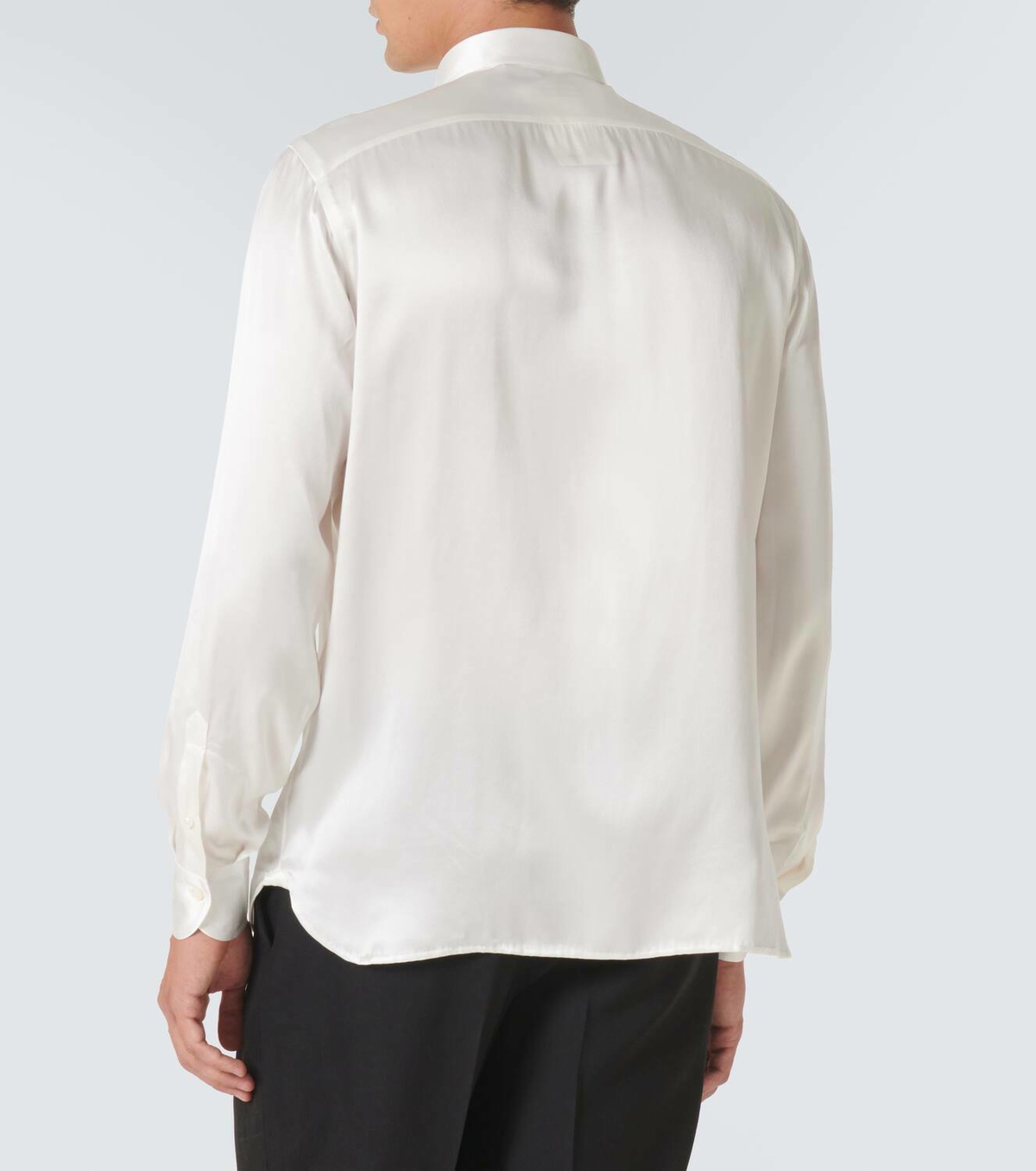 Rubinacci Silk tuxedo shirt Rubinacci